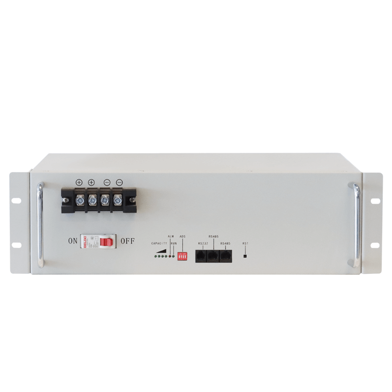 Chu kỳ sâu 5000 lần Pin Lithium Ion 51,2V 50Ah LiFePO4 cho hệ thống lưu ...